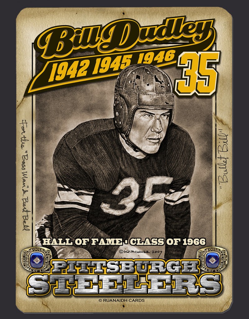 NFL Hall of Famer, Bill Dudley NFL Hall of Famer, Bill Dudley